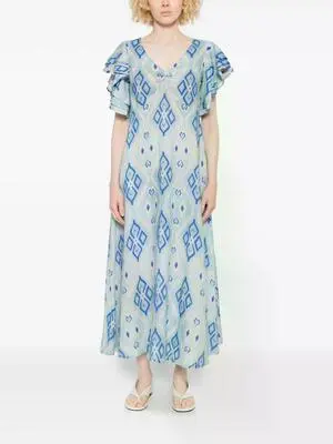 Nimo With Love Belladonna Maxi Dress - Blue