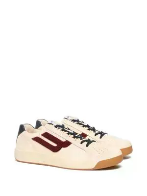 Bally Tennis Collection Leather Sneakers - Neutrals