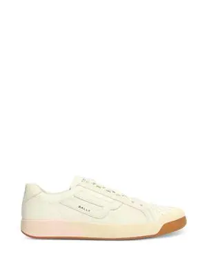 Bally Competition Leather Sneakers - Neutrals