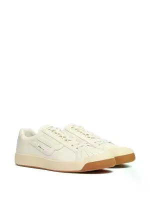 Bally Competition Leather Sneakers - Neutrals