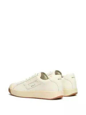 Bally Competition Leather Sneakers - Neutrals
