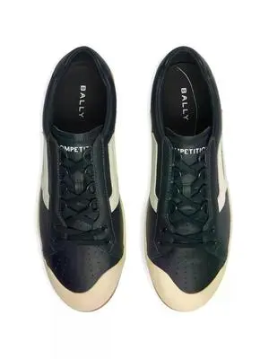 Bally Competition Leather Sneakers - Blue