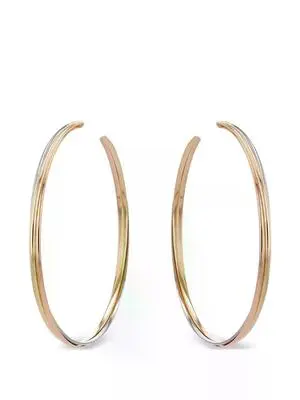 Cartier 2000s Trinity Hoop Earrings - Gold