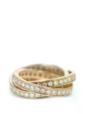Cartier 2000s Trinity Diamond Ring