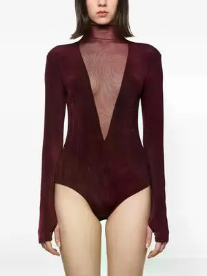 ATU BODY COUTURE Crushed-effect Body - Red