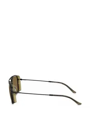 Emporio Armani Pilot Frame Sunglasses