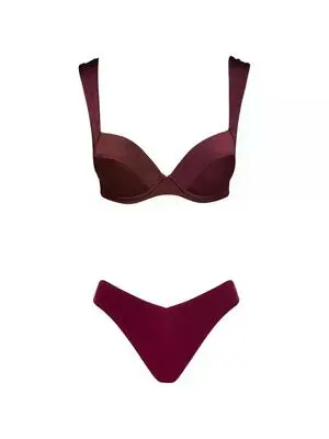 NOIRE SWIMWEAR Ava Ivy Bikini - Red