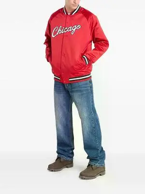 Mitchell & Ness Nba Logo-print Bomber Jacket