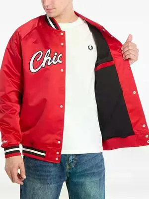 Mitchell & Ness Nba Logo-print Bomber Jacket
