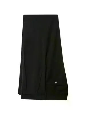 LARDINI Double-breasted Wool Suit - Black