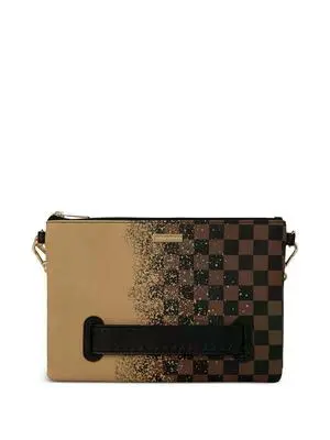 SPRAYGROUND Henny Spritz Checkered Clutch