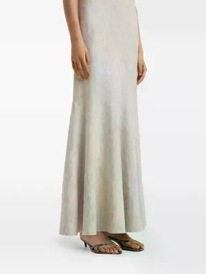 Khaite Margo Merino Wool Knit Dress - Neutrals