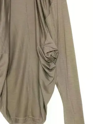 JULIUS Draped Panelled Jacket