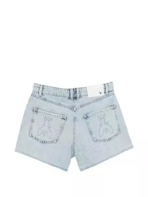 Patrizia Pepe Frayed-hem Denim Shorts