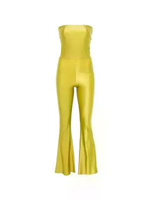 Patrizia Pepe Flared-leg Jumpsuit - Green