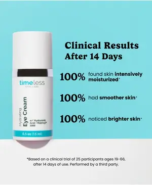 TIMELESS SKIN CARE Hydrating Peptide Complex Eye Cream 0.5oz - No Color