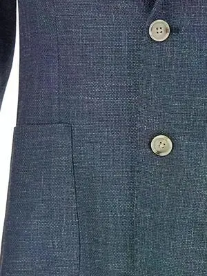 BARBA NAPOLI Buttoned Patch-pockets Blazer