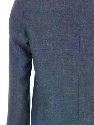 BARBA NAPOLI Buttoned Patch-pockets Blazer