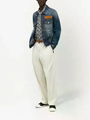 Palm Angels Palm Logo Denim Jacket