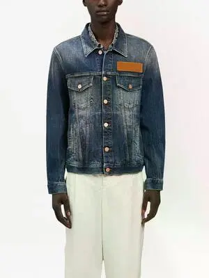 Palm Angels Palm Logo Denim Jacket