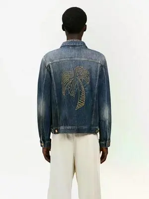 Palm Angels Palm Logo Denim Jacket