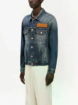 Palm Angels Palm Logo Denim Jacket