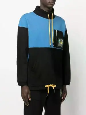 AMBUSH Two-tone Logo-patch Sweatshirt