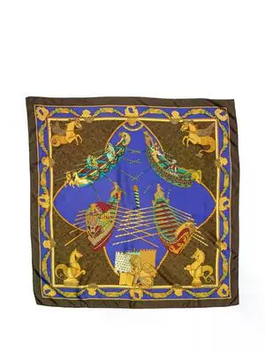 Hermès Les Bissone De Venise Scarf
