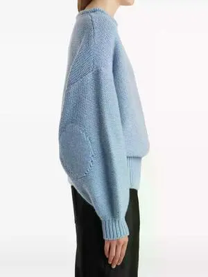 Khaite Jonte Cashmere Sweater - Blue