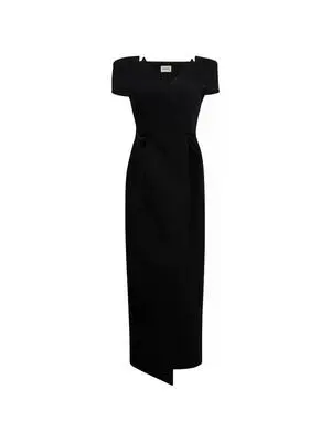 Khaite Gene Midi Dress