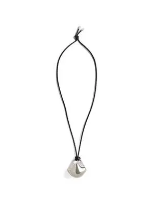Khaite Medium Lotus Pendant - Silver