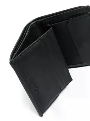 Calvin Klein Logo-lettering Leather Wallet