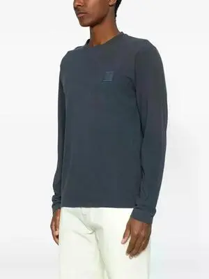 Stone Island Logo-patch Long-sleeve T-shirt