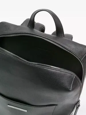 Calvin Klein Logo-plaque Faux-leather Backpack