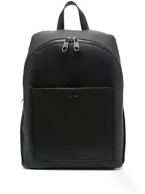 Calvin Klein Diagonal Campus Backpack - Black