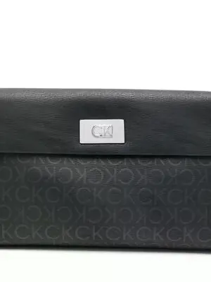 Calvin Klein Monogram-debossed Shoulder Bag