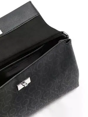 Calvin Klein Monogram-debossed Shoulder Bag