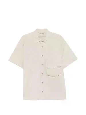TEN C Flap-pocket Short-sleeve Shirt