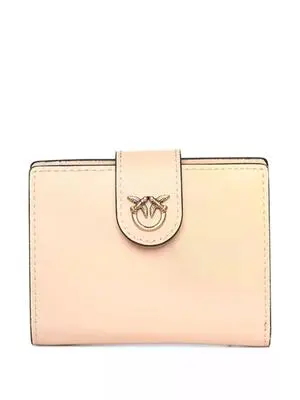 Pinko Love Birds Plaque Wallet Neutrals