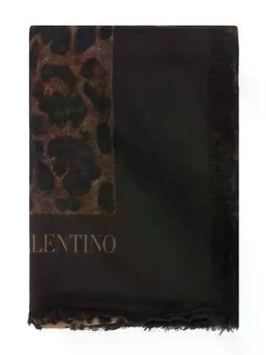 Valentino Garavani Leopard-print Scarf