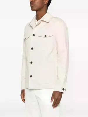 Corneliani Buttoned Shirt Jacket