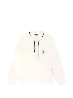 Emporio Armani Dog Patch Hoodie - Neutrals