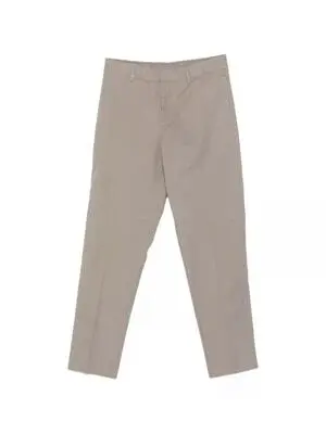 Emporio Armani Logo Appliqué Trousers - Grey