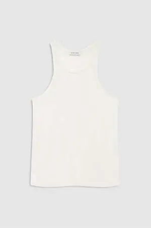 ANINE BING Kooper Tank - Cream
