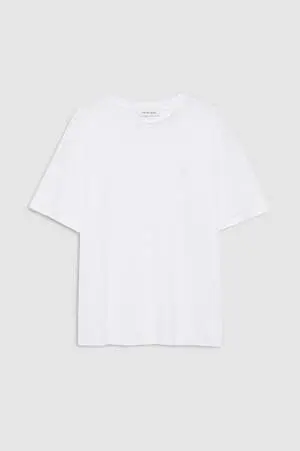 ANINE BING Cade Tee Shirt - White