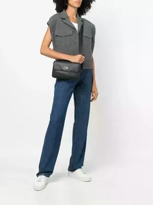 Calvin Klein Re-lock Double Crossbody Bag