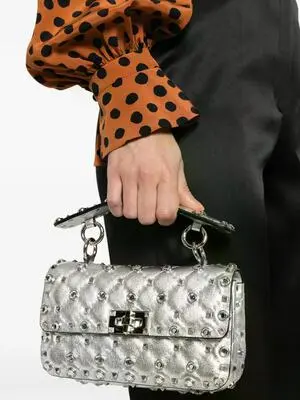 Valentino Garavani Quilted Stud Tote