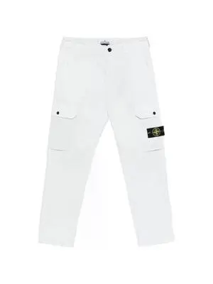 Stone Island Button Detailed Pants For Men
