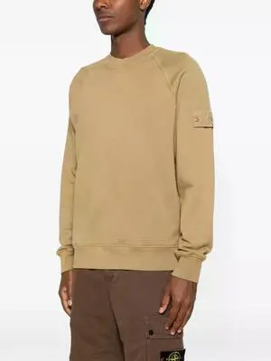 Stone Island Raglan-sleeve Crewneck Sweater