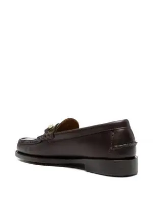 SEBAGO Horsebit-detail Leather Loafers